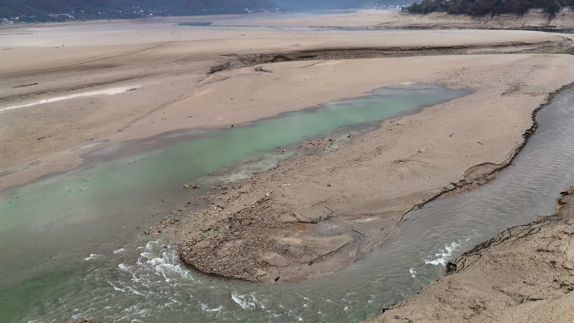 Ponovo je nestalo: Ovako sad izgleda Jablaničko jezero